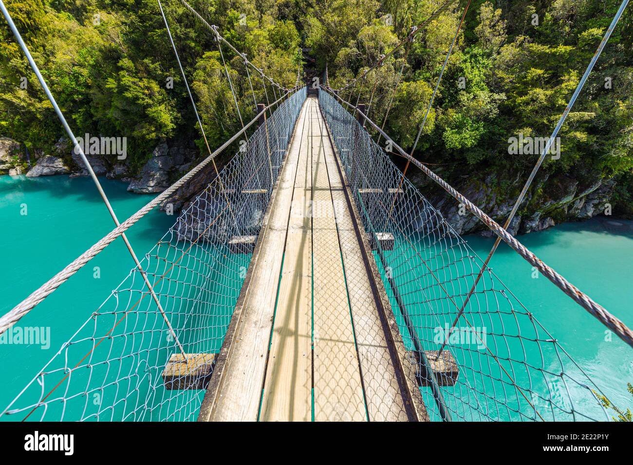 Bridge at hokitika gorge hi-res stock photography and images - Alamy