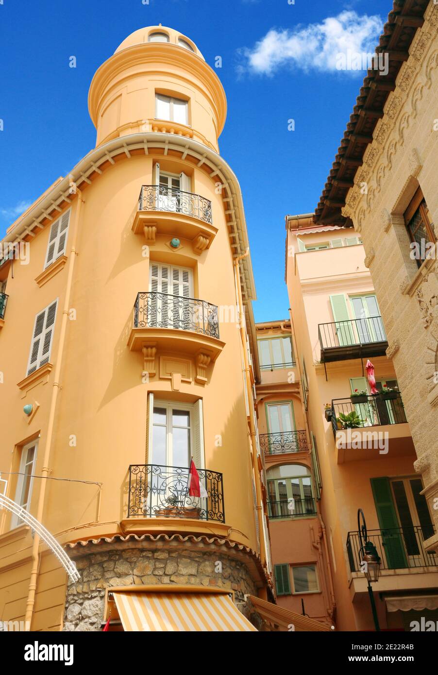 Traditional house block in monaco hi-res stock photography and images ...