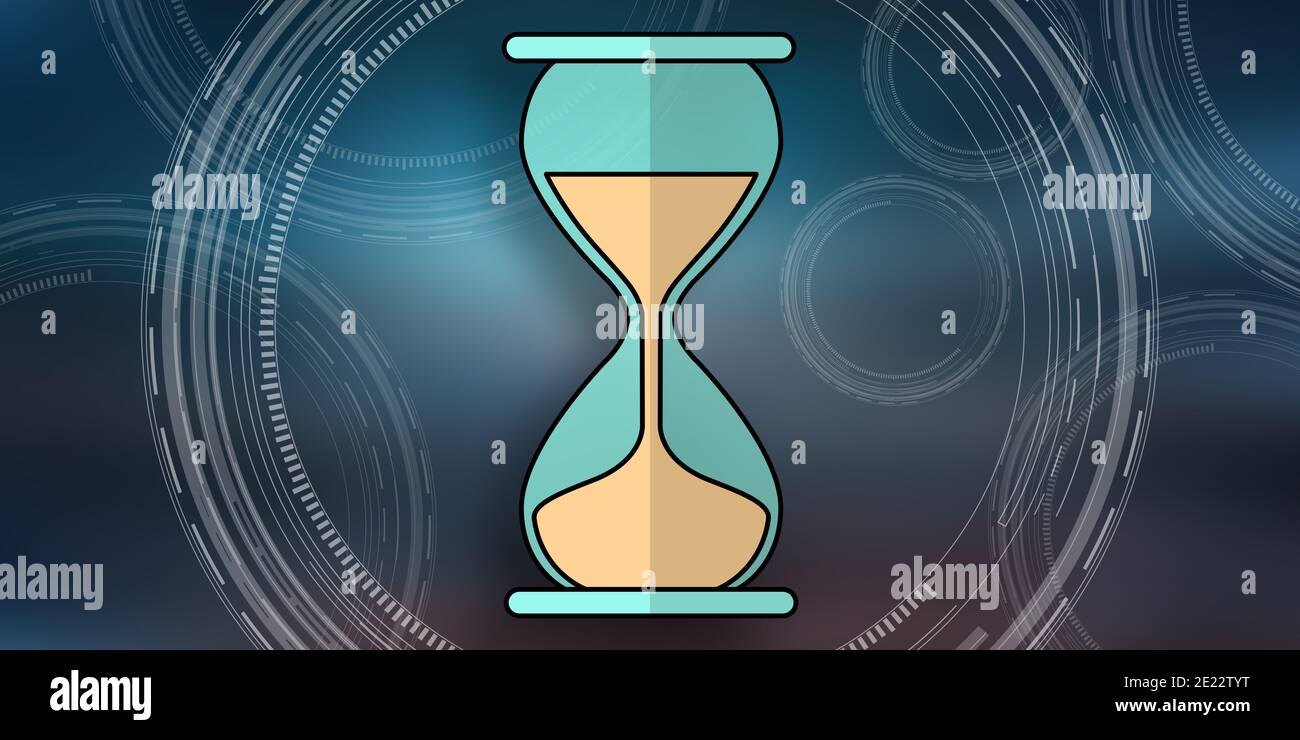 Illustration of a deadline concept Stock Photo - Alamy