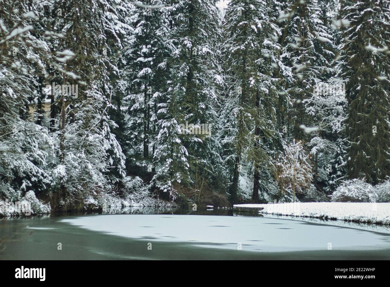 Pruhonice snow hi-res stock photography and images - Alamy
