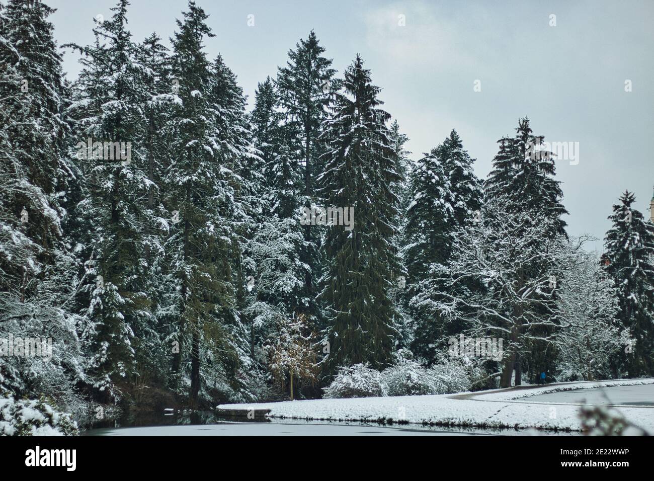 Pruhonice snow hi-res stock photography and images - Alamy