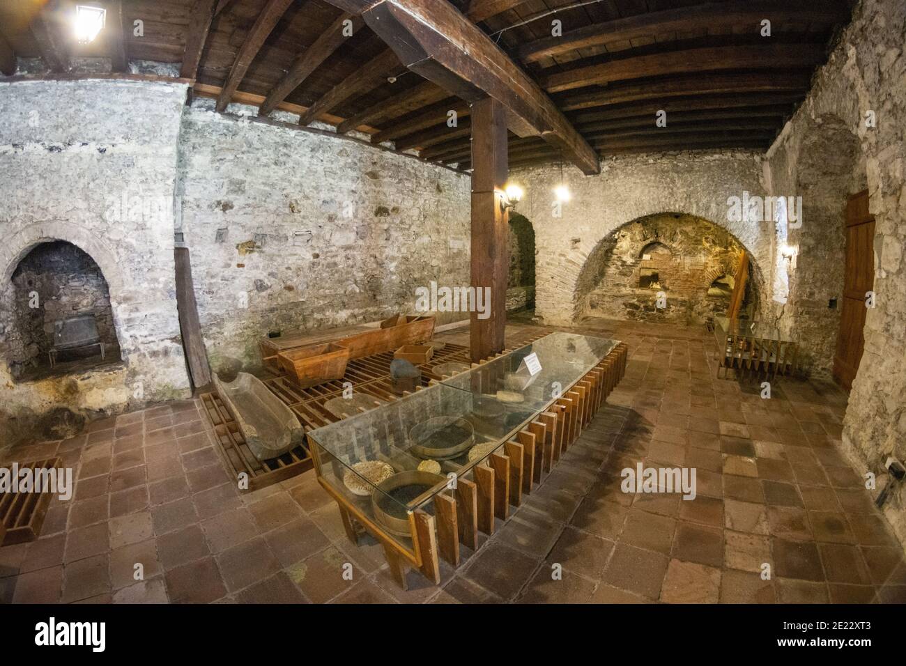 Old kitchen interior with furnace hi-res stock photography and images ...