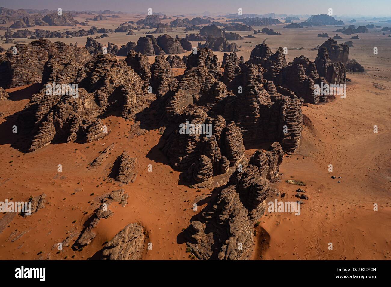 Neom, Saudi Arabia. 11th Jan, 2021. Landscape during the 8th stage of ...