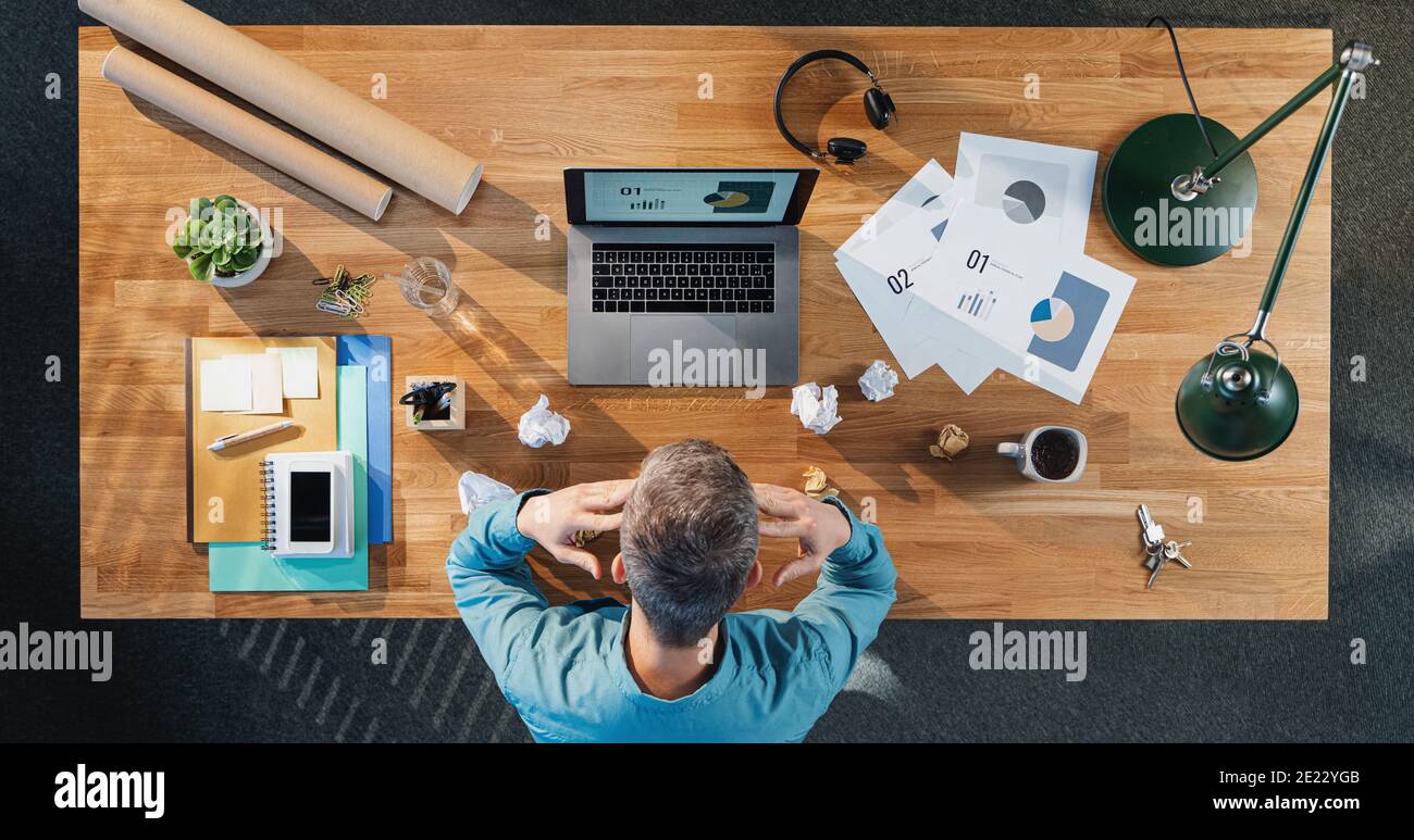 Frustrated paperwork hi-res stock photography and images - Alamy