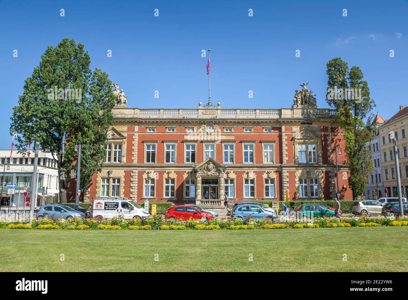 Postamt, Postplatz, Görlitz, Sachsen, Deutschland Stock Photo - Alamy