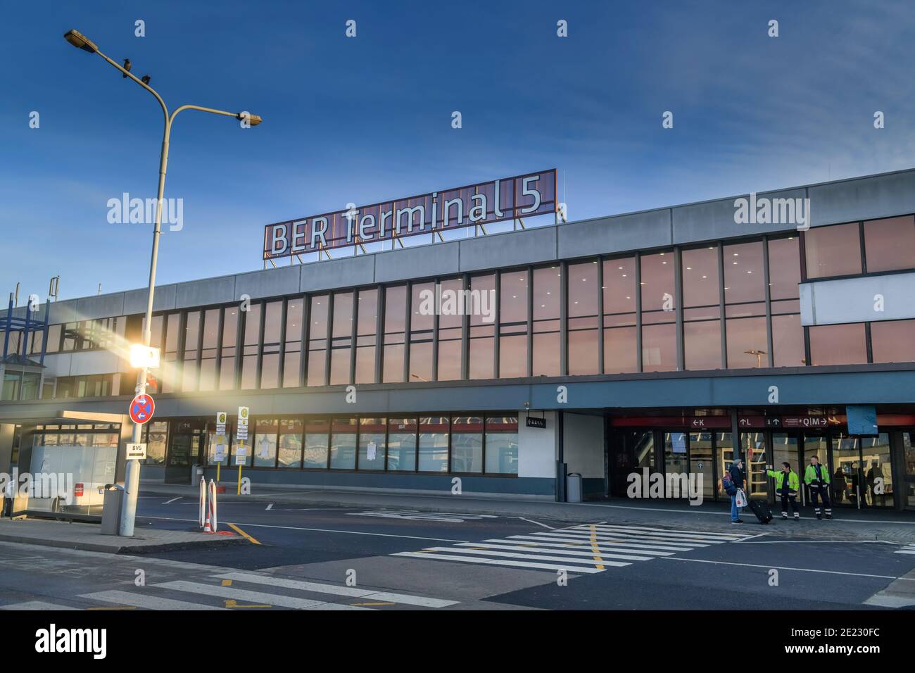 BER Terminal 5, Flughafen, Schönefeld, Brandenburg, Deutschland Stock ...