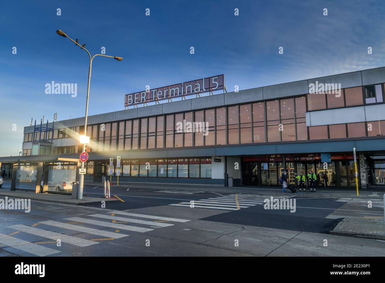 BER Terminal 5, Flughafen, Schönefeld, Brandenburg, Deutschland Stock ...