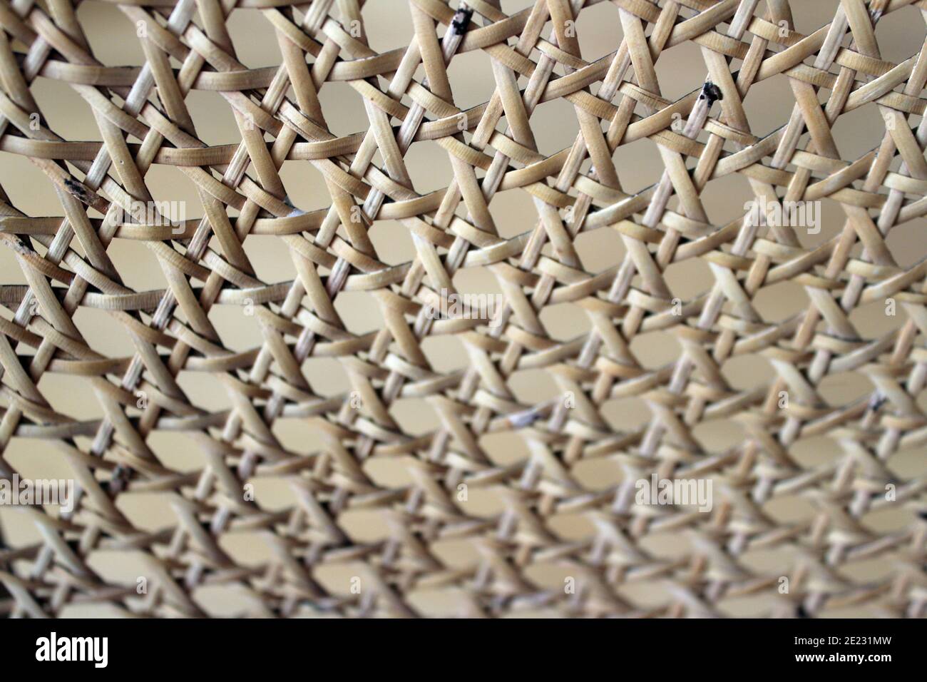 braided rattan texture of a chair backrest Stock Photo - Alamy