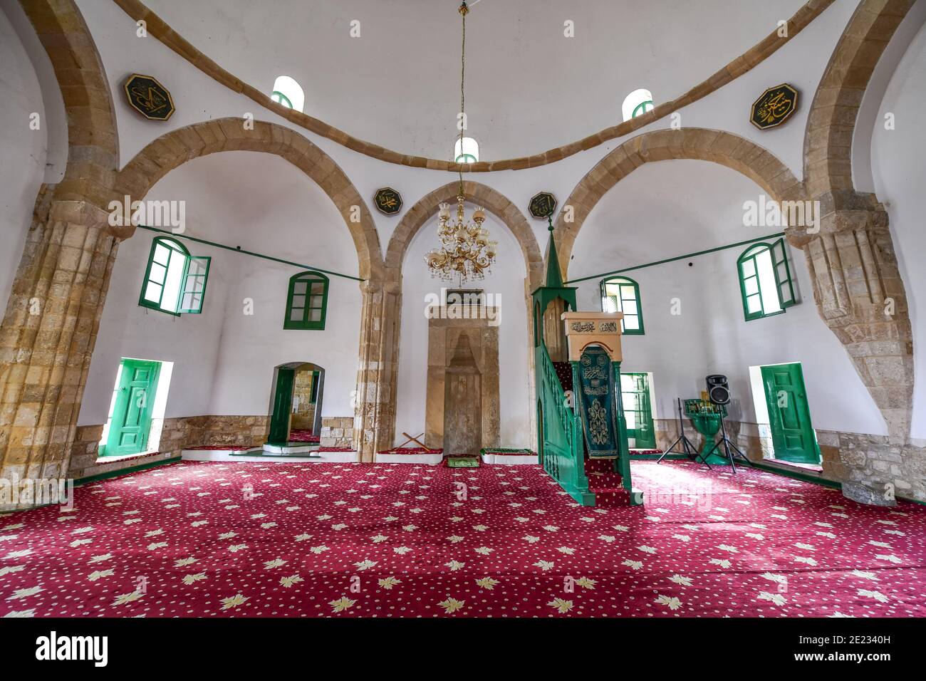 Moschee Hala Sultan Tekke, Larnaka, Zypern Stock Photo - Alamy