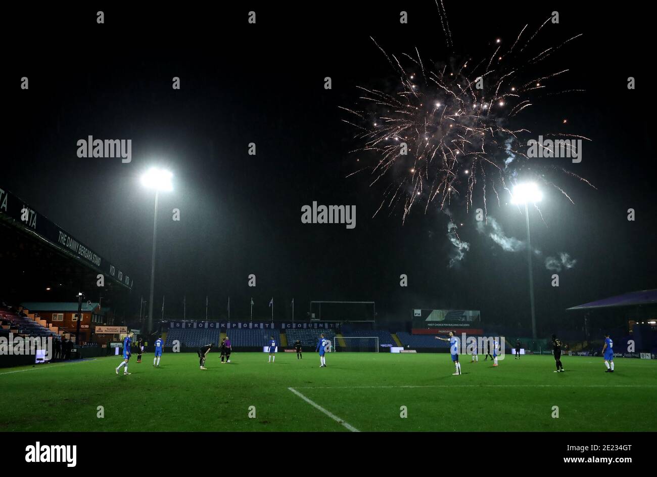 Edgeley park football ground hi-res stock photography and images - Alamy