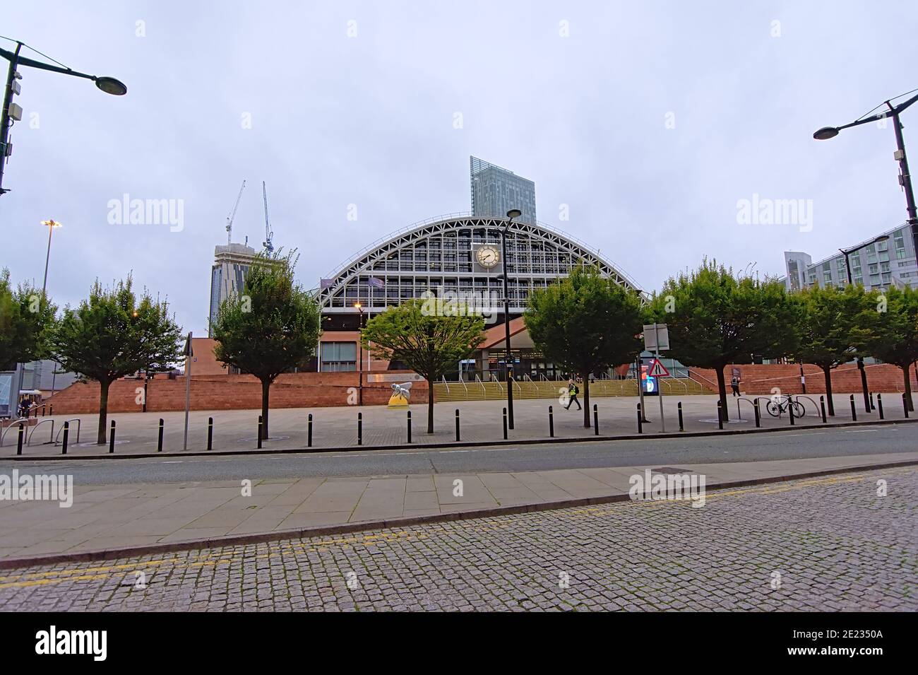 Modern architecture of the central convention complex in arch shape and ...