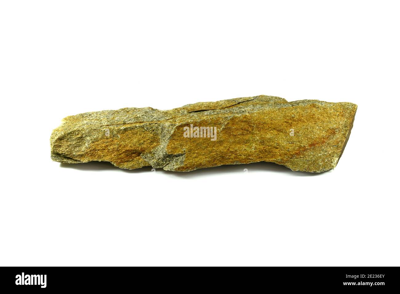 Flat stone isolated on white Stock Photo - Alamy