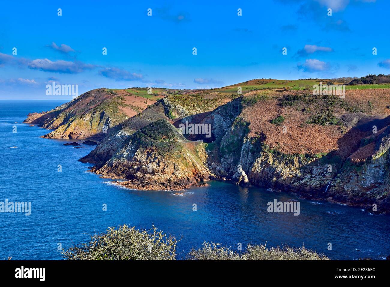 Jersey coast path hi-res stock photography and images - Alamy