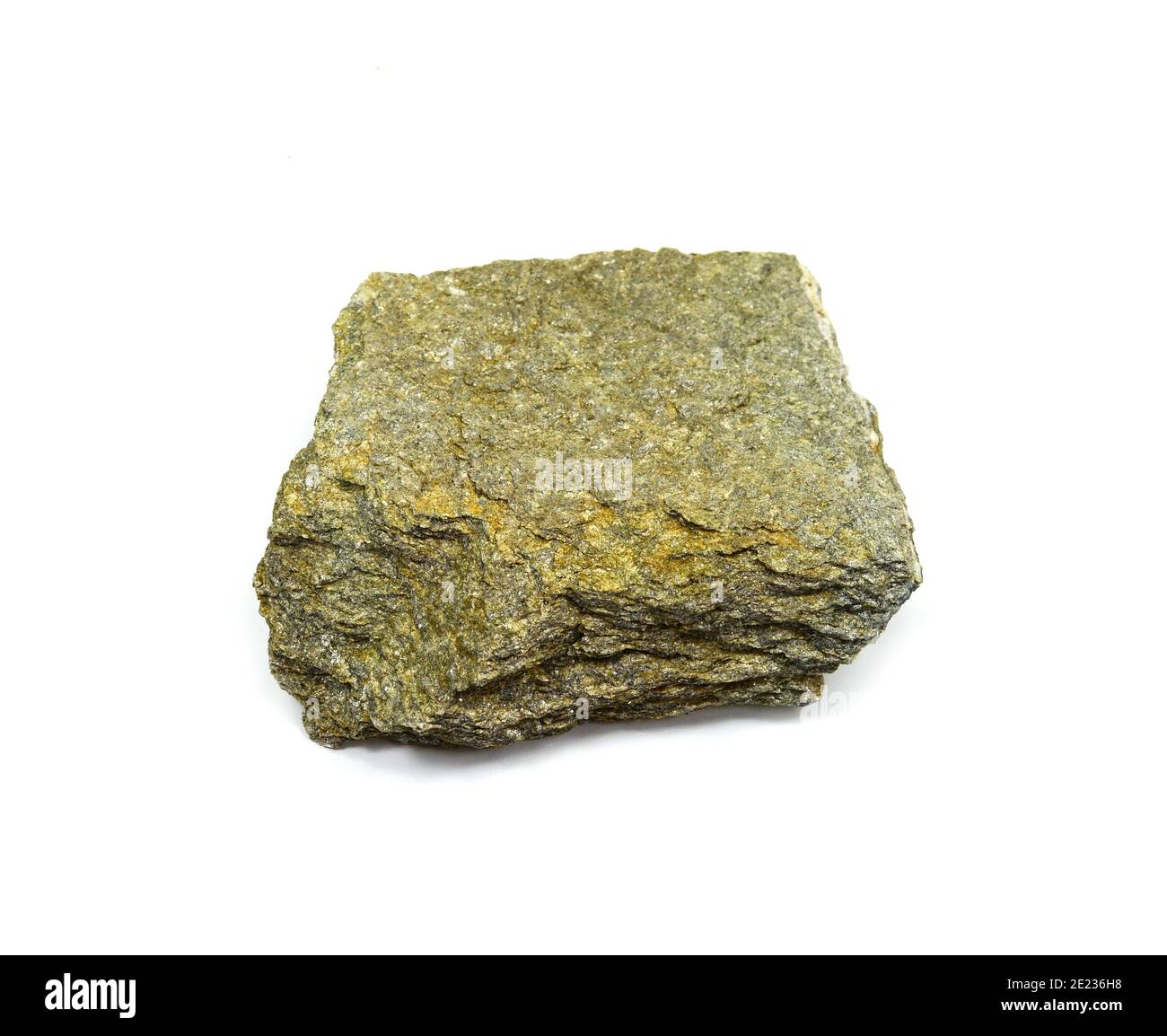 Flat stone isolated on white Stock Photo - Alamy