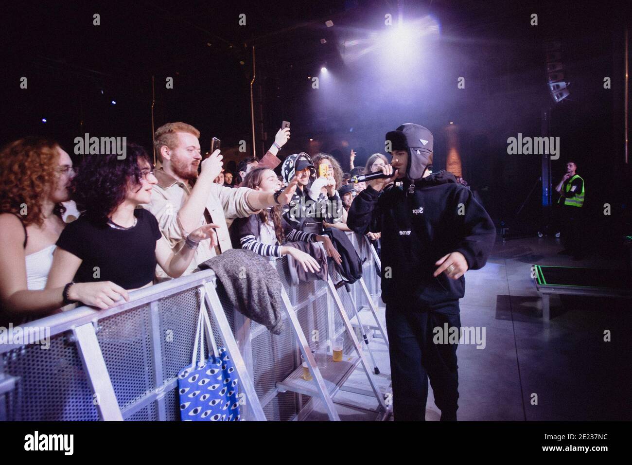 The rapper Slowthai performs live during the club to club festival in ...