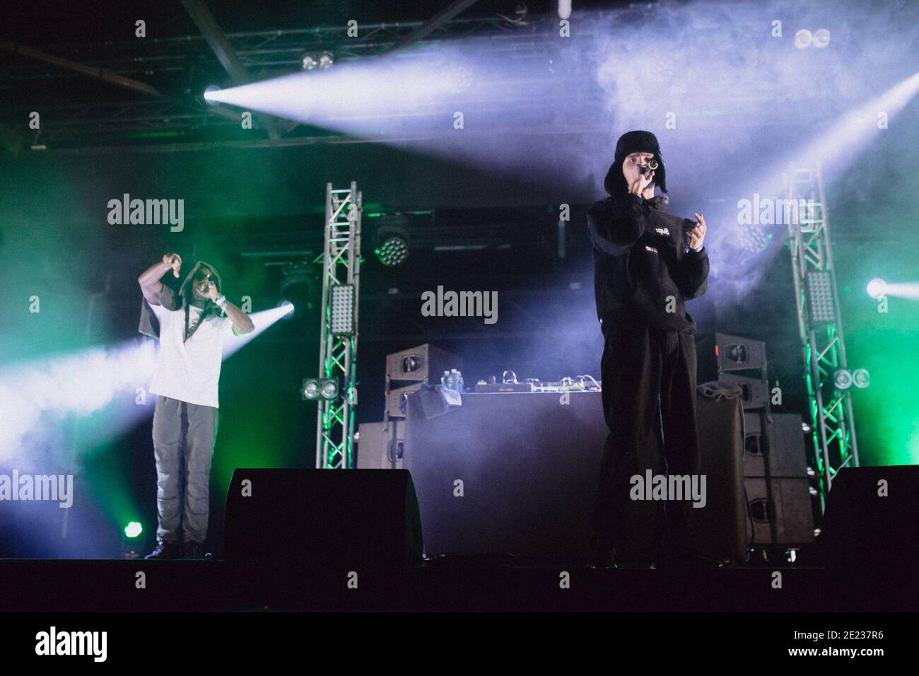 The rapper Slowthai performs live during the club to club festival in ...