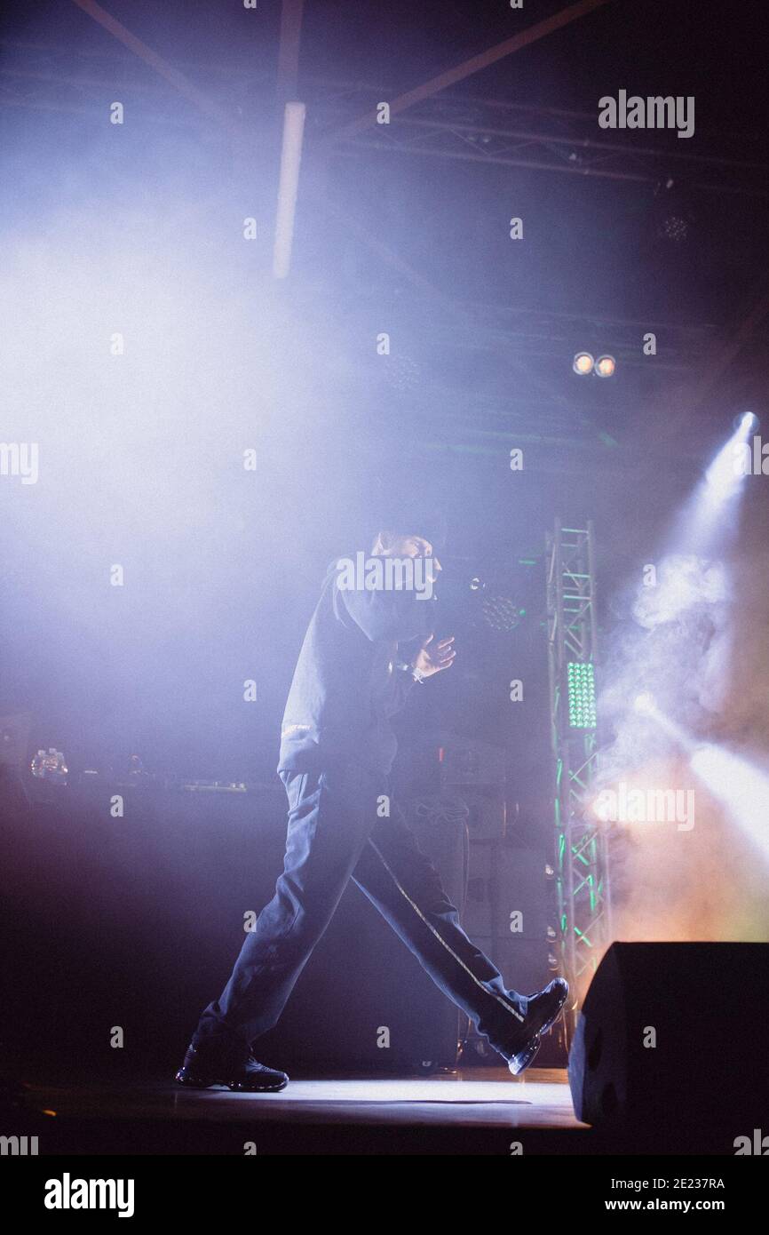 The rapper Slowthai performs live during the club to club festival in ...