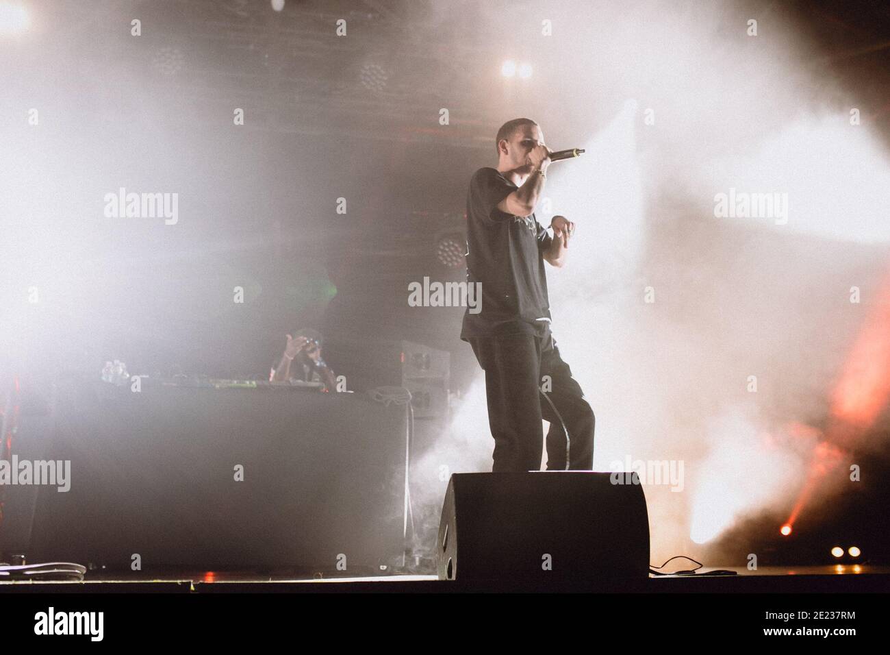 The rapper Slowthai performs live during the club to club festival in ...