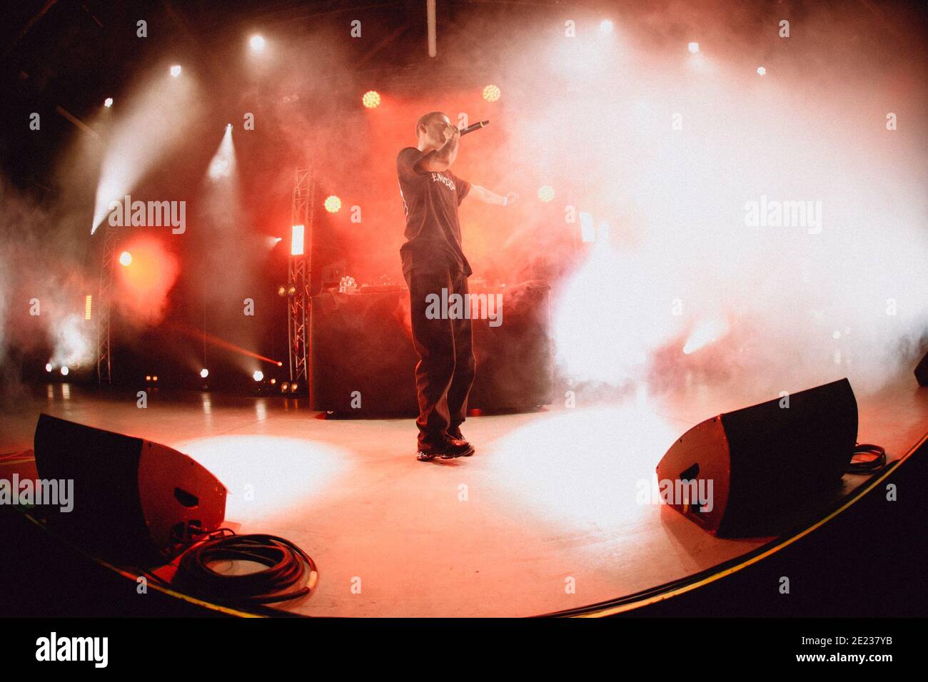The rapper Slowthai performs live during the club to club festival in ...