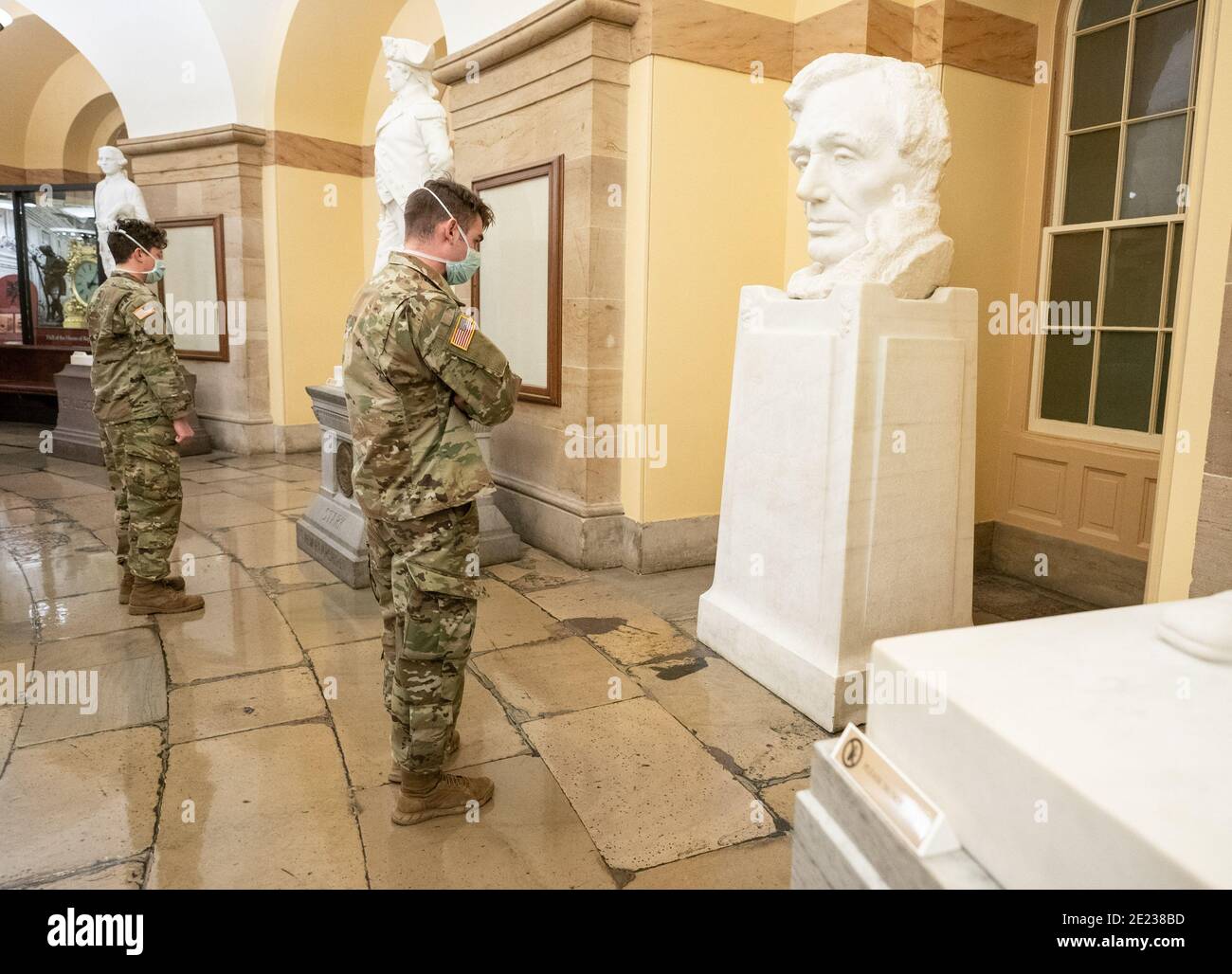 Washington, United States. 11th Jan, 2021. Members of the Maryland ...