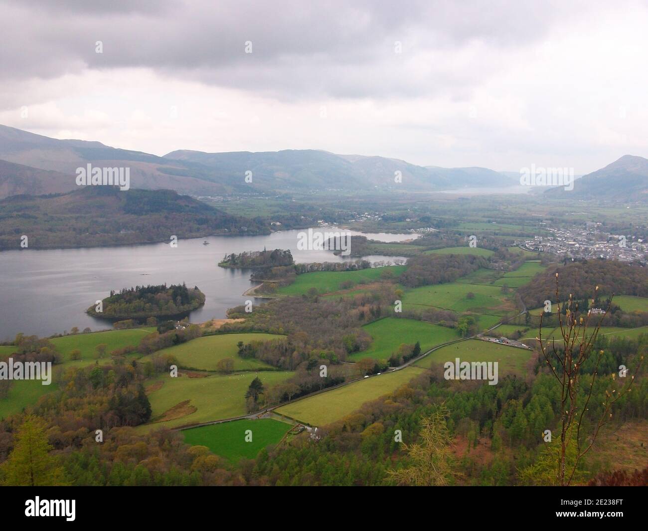 Derwentwater, Keswick, Lake District Stock Photo - Alamy
