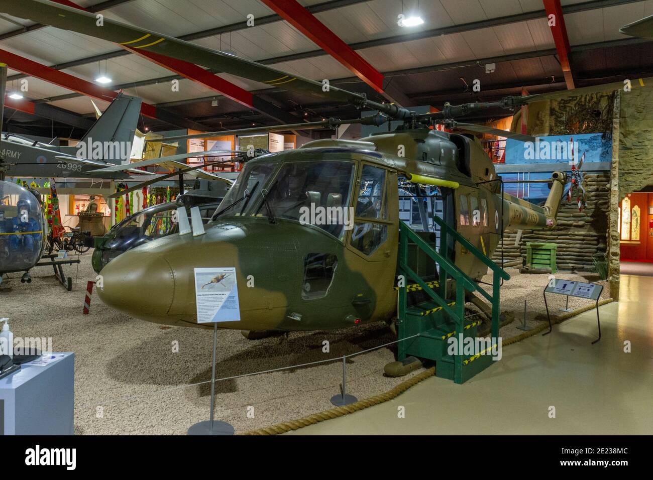 A pre-production Lynx AH Mk.1 (XX153) on display at the Army Flying ...
