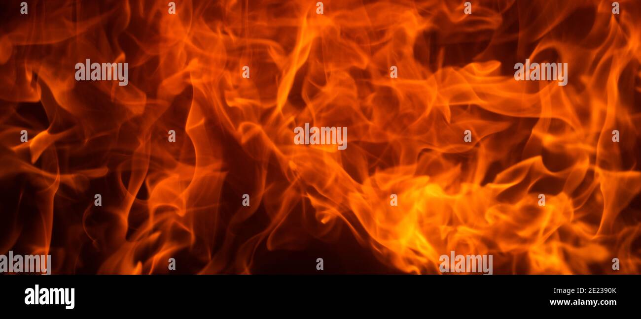 Fire flame texture. Blaze flames background for banner. Burning concept ...