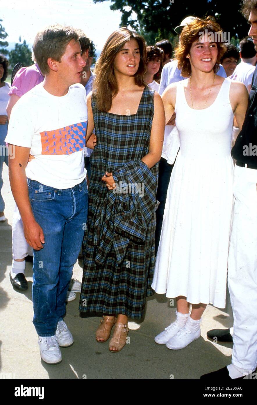 Emilio Estevez Demi Moore