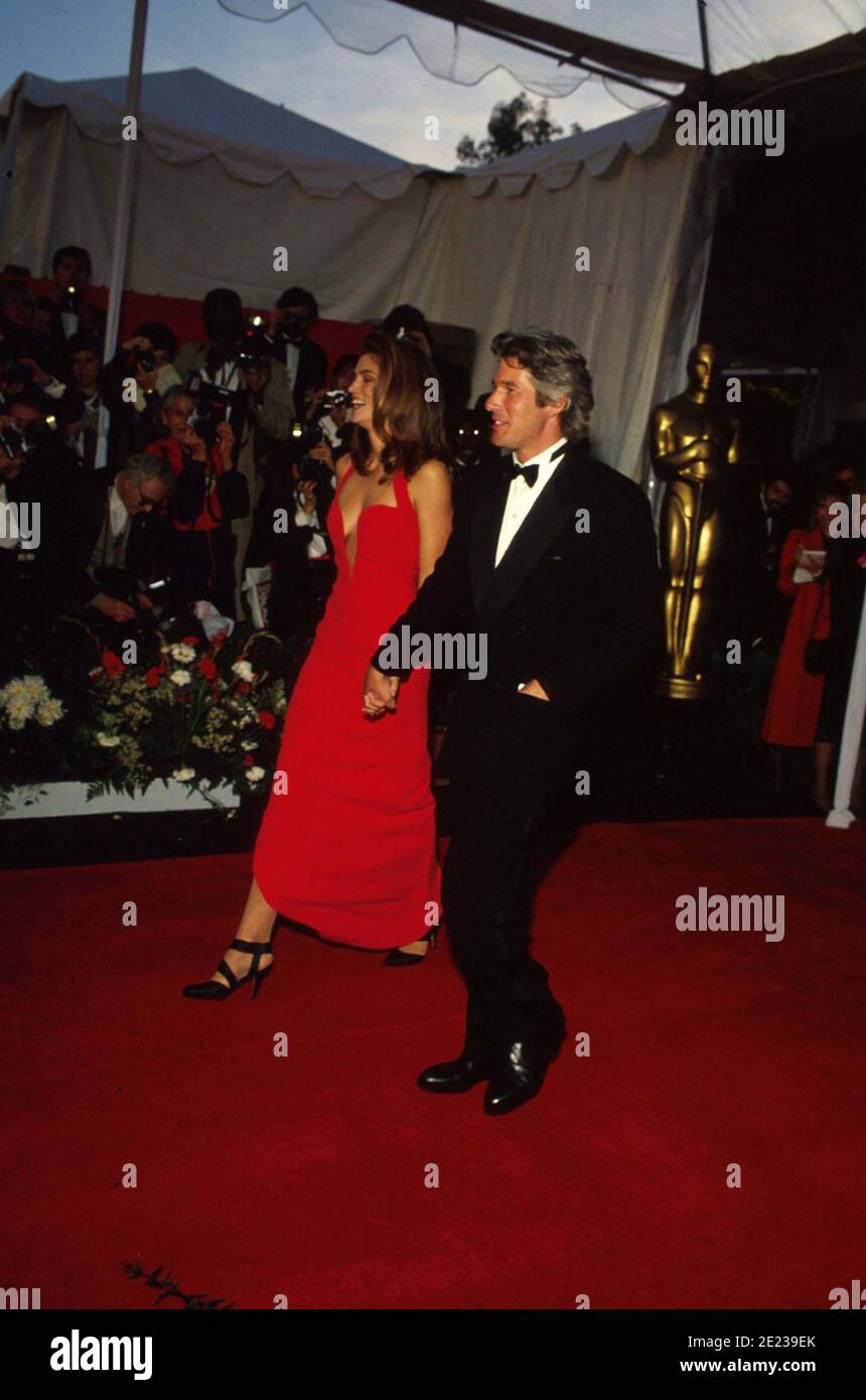 Cindy Crawford And Richard Gere The 63rd Academy Awards ceremony ...