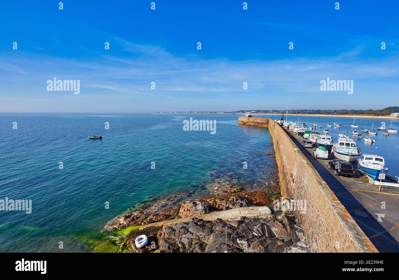The beautiful fishing port of gorey hi-res stock photography and images ...