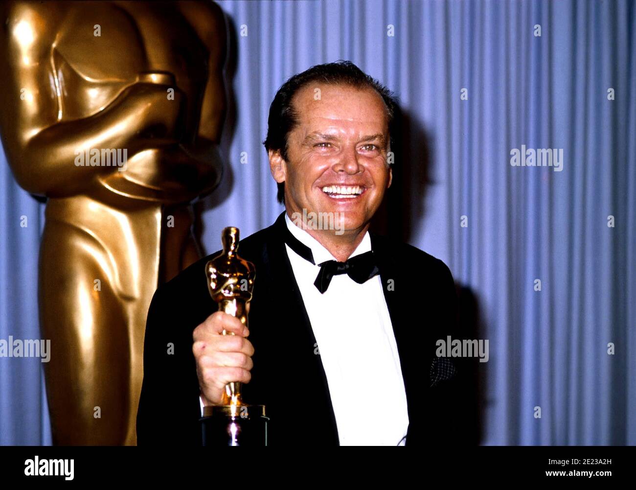 Jack Nicholson at the 1984 Academy Awards Credit: Ralph Dominguez ...