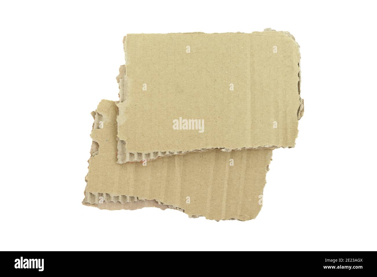 cardboard torn edge. cardboard background isolated on white. Piece of ...