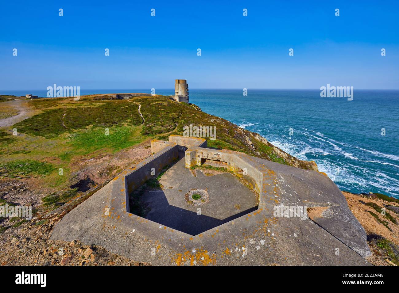 German bunker channel island hi-res stock photography and images - Alamy