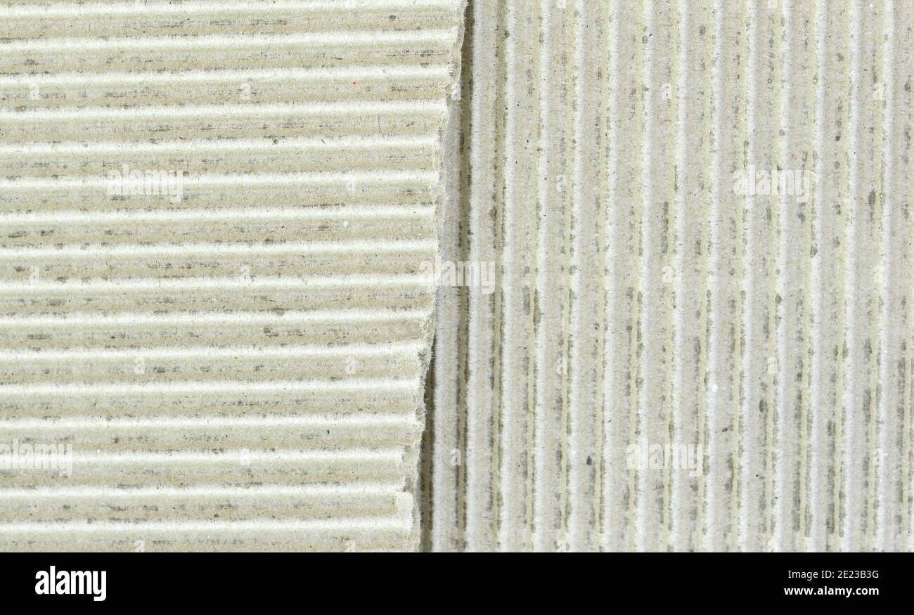 Cardboard texture. cardboard background . Piece of corrugated cardboard ...