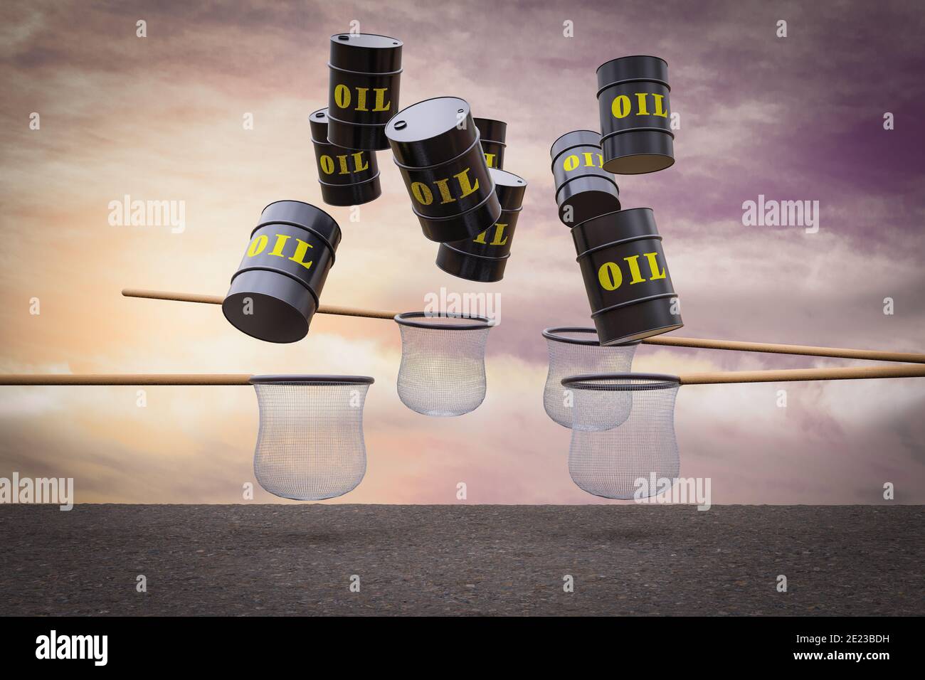 Oil barrels floating hi-res stock photography and images - Alamy