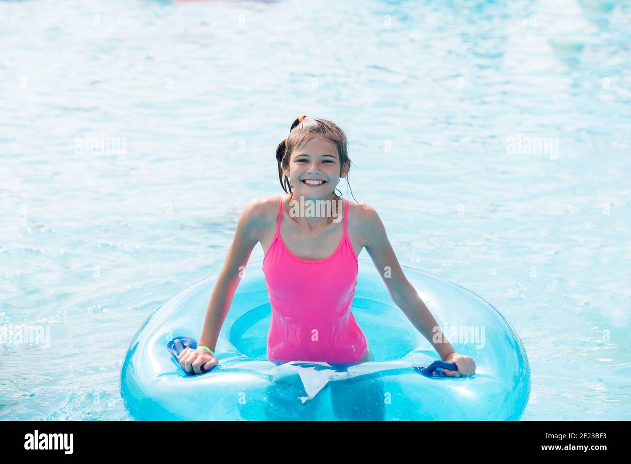Girl aquapark hi-res stock photography and images - Alamy