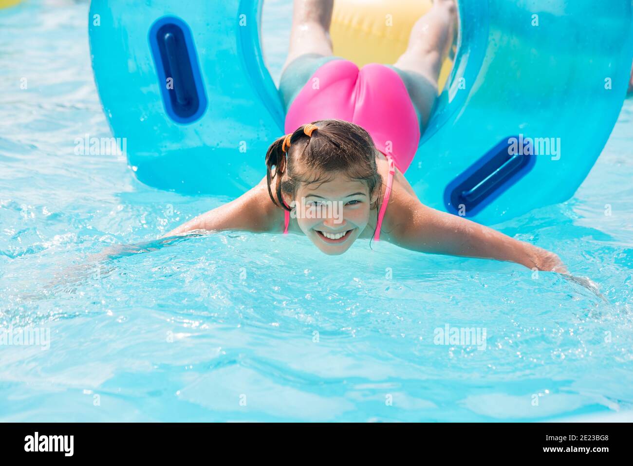Inflatable aquapark hi-res stock photography and images - Alamy