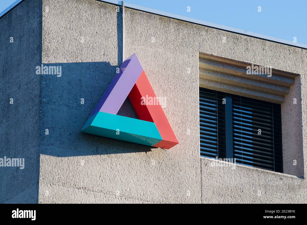 Lugano, Ticino, Switzerland - 8th January 2020 : Helvetia insurance ...