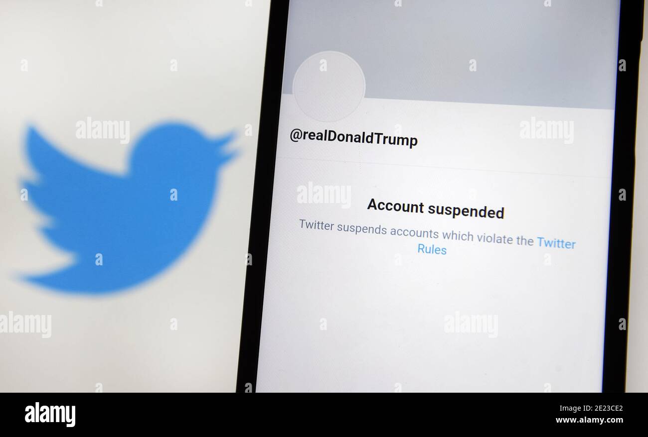 Suspended account hi-res stock photography and images - Alamy