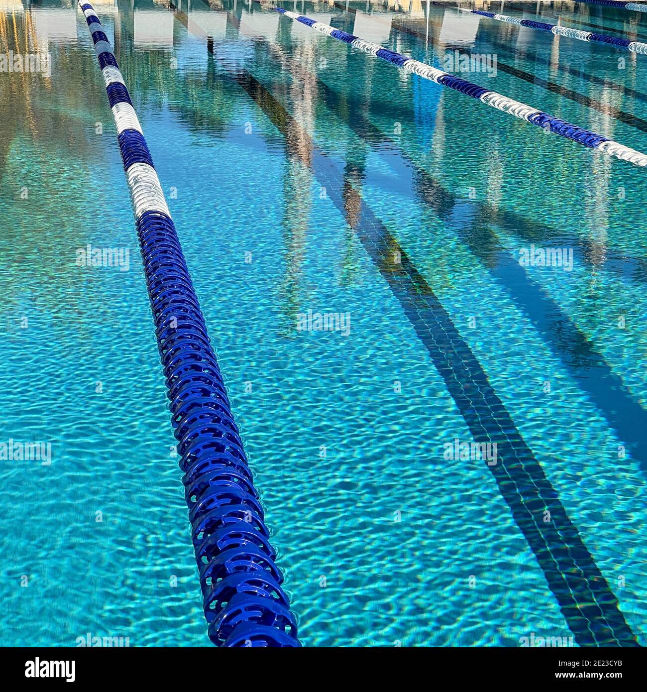 Orlando, FL USA - January 4, 2021: A neighborhood amenity complex lap ...