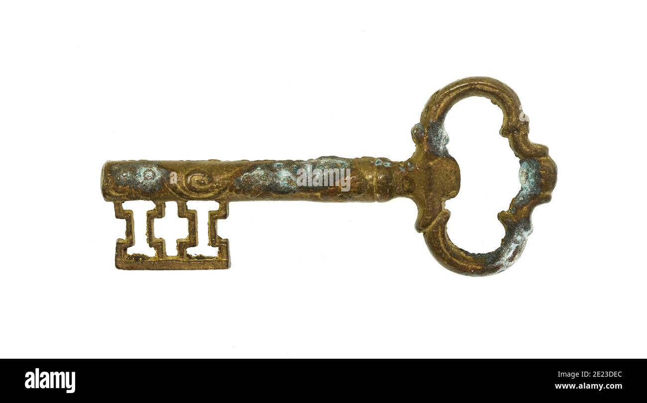 Key isolated on white background with clipping path Stock Photo - Alamy
