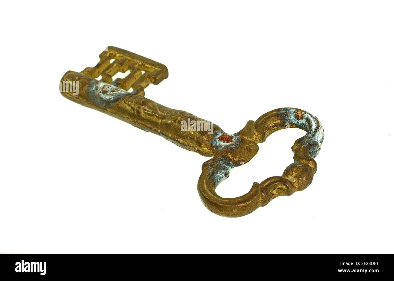 Key isolated on white background with clipping path Stock Photo - Alamy