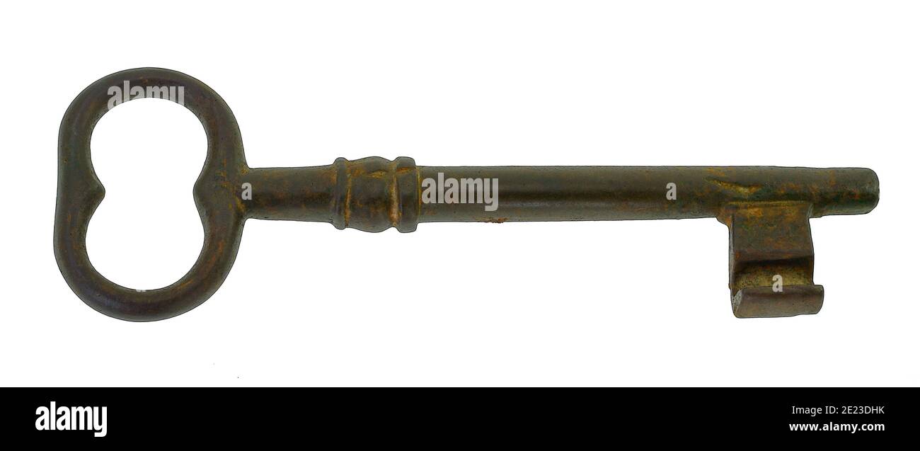 Key isolated on white background with clipping path Stock Photo - Alamy