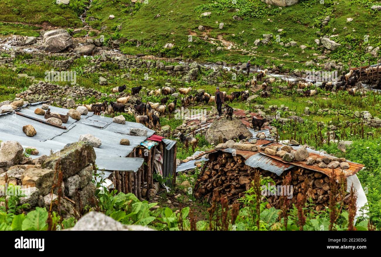 Colors of Altıparmak Mountains Stock Photo - Alamy