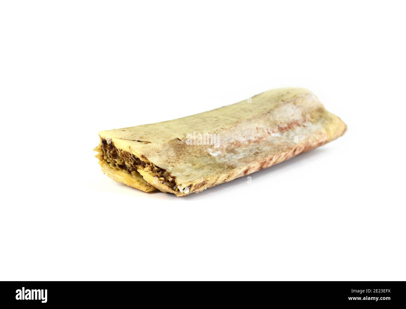 old bone isolated on white background Stock Photo - Alamy