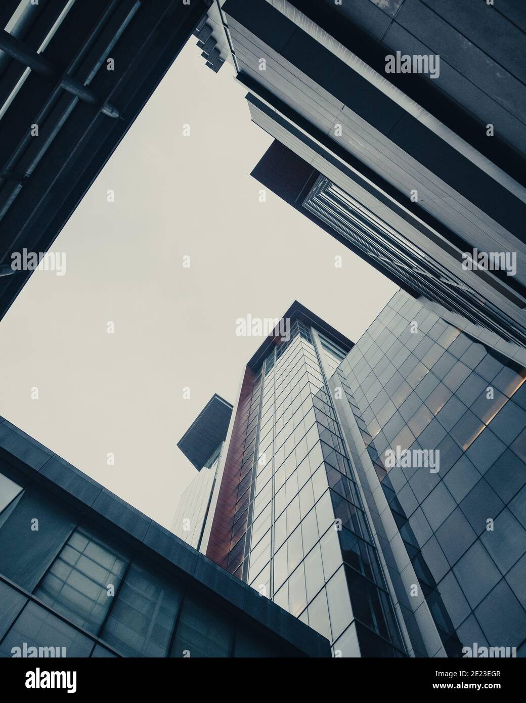 Tall buildings background hi-res stock photography and images - Alamy