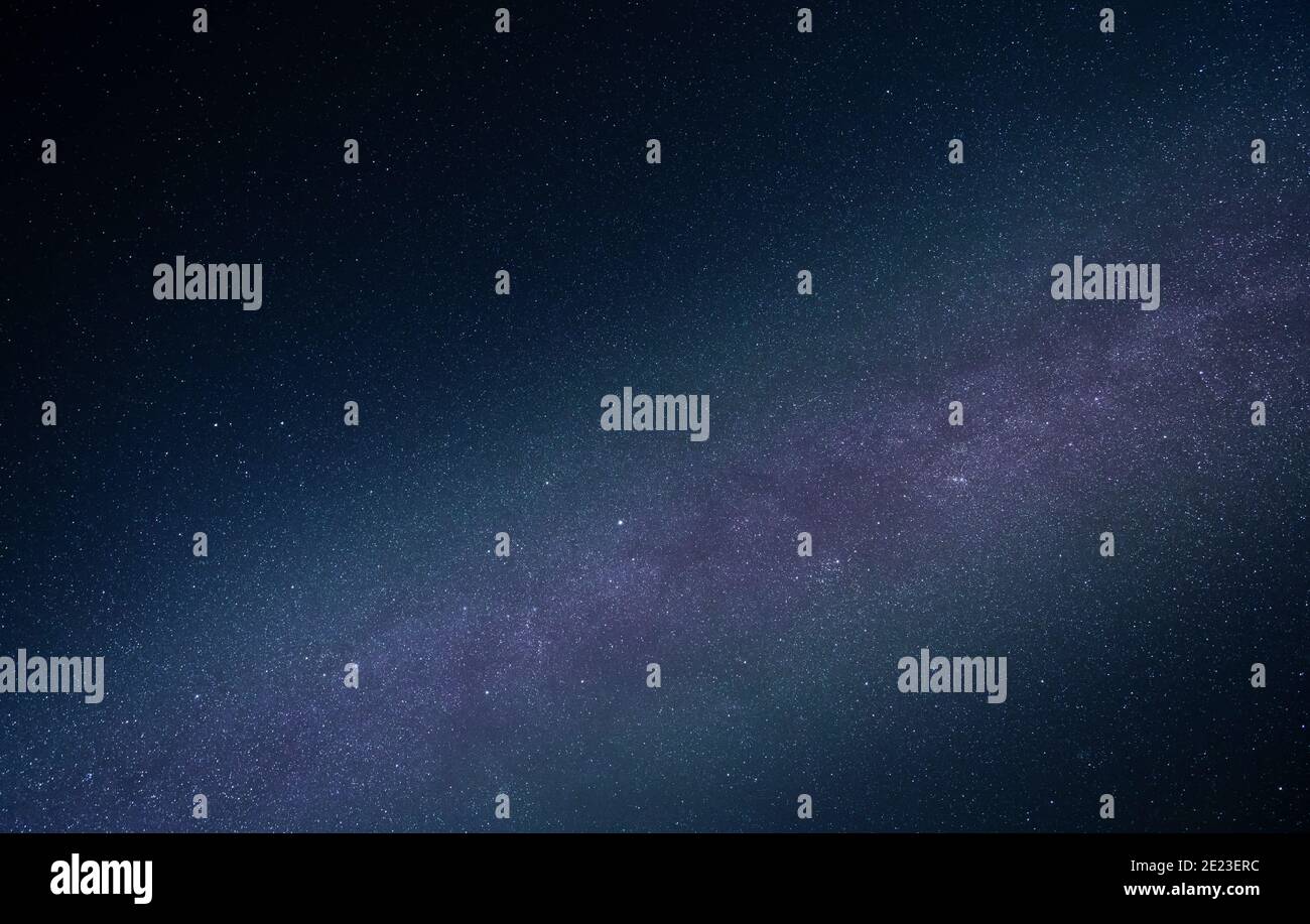 Multicolored stars in the night sky. The Milky Way Stock Photo - Alamy