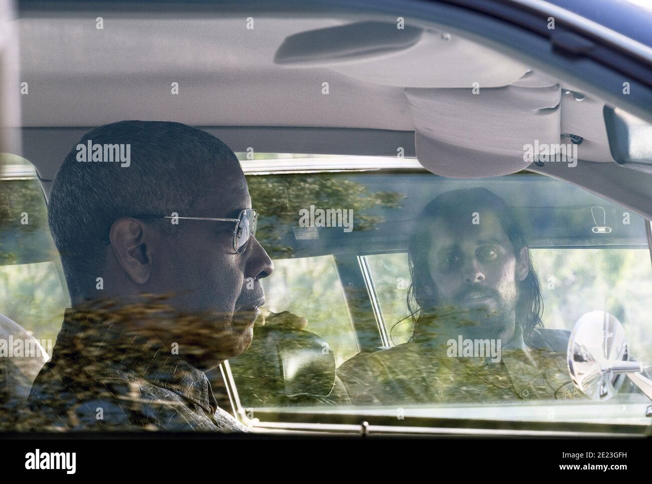 THE LITTLE THINGS, from left: Denzel Washington, Jared Leto, 2021. ph ...