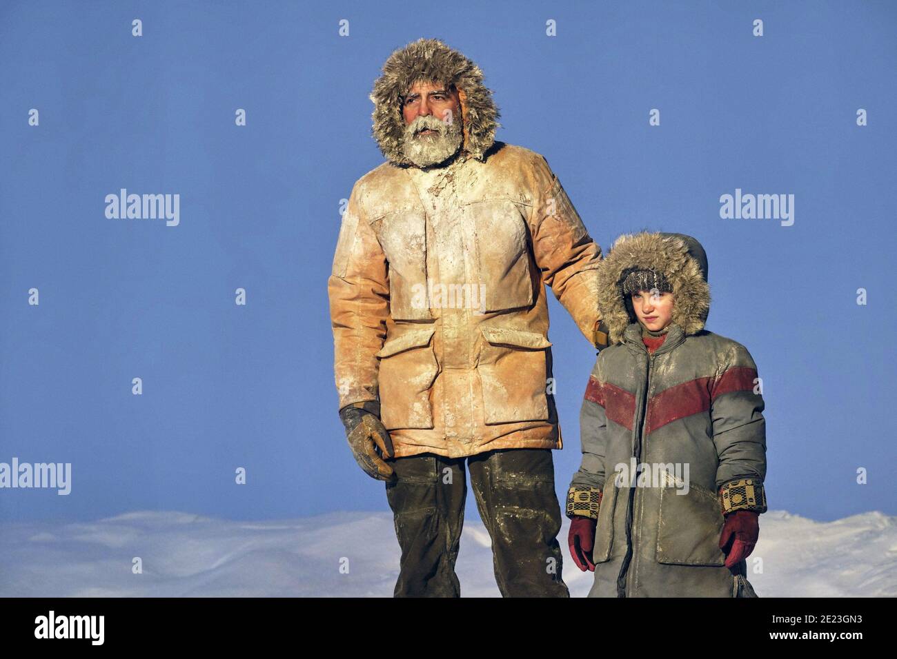 THE MIDNIGHT SKY, from left: George Clooney, Caoilinn Springall, 2020 ...