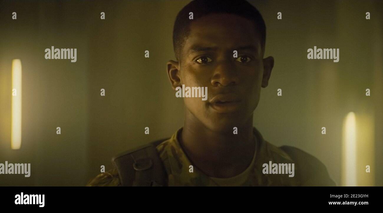 OUTSIDE THE WIRE, Damson Idris, 2021. © Netflix / Courtesy Everett ...